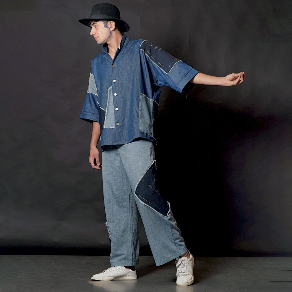 Patch Adams Light Blue Bottoms – denimdarzi.com